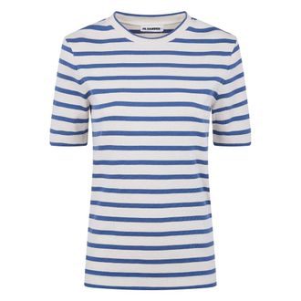 Jil Sander Femme, Tops, Blanc, Taille: 36 FR T-Chemises