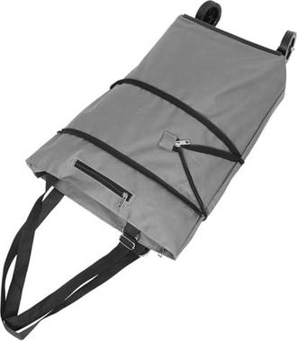 Frcolor Chariot de Courses Pliable avec Roulettes R&eacute;sistantes Sac Fourre-tout &agrave; Roues Spacieux pour &Eacute;picerie et Voyage Portable