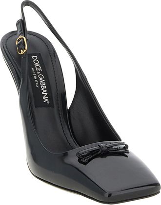 Dolce & Gabbana Schiffer Heels - Black