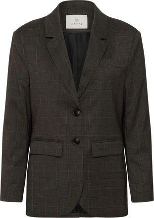 Kaffe Kalenora Blazer - - Jackets - Damen - Grau - L