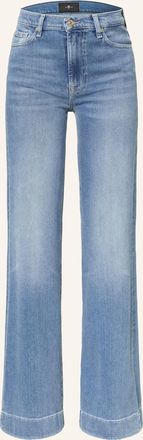 7 For All Mankind Flared Jeans Modern Dojo blau