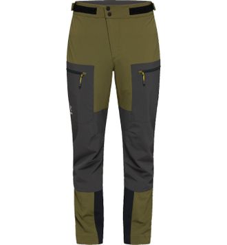 Haglöfs HAGLOFS ROC Sight Hose, Olive Green/Magnetite, 48 für Herren, Olive Green/Magnetite, 46