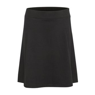 Kaffe KAjolen Jersey Skirt - - Skirts - Damen - Schwarzk - XS