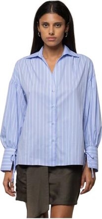 Kaos Kaos, Femme, Blouses et Chemises, Bleu, Taille: 38 FR Shirt