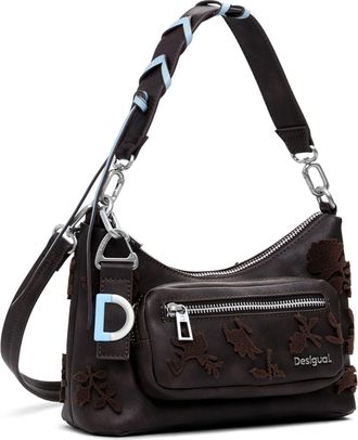 Desigual BAG_STENCIL FLOWER ME, 6009 CHOCOLATE, U