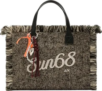 Sun 68 Cali Midi Bag - - Bags - Damen - Schwarzk - ONE SIZE