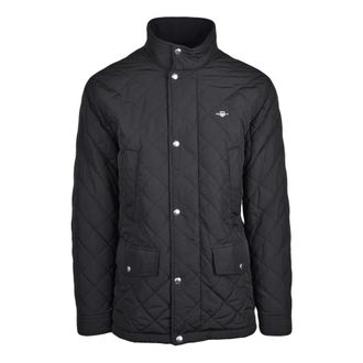 GANT Homme, Vestes, Noir, Taille: 2XL Quilted Windcheater Mid