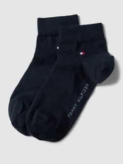 Tommy Hilfiger Sneaker-Socken aus Baumwoll-Mix im 2er-Pack Modell 2ER QUARTER