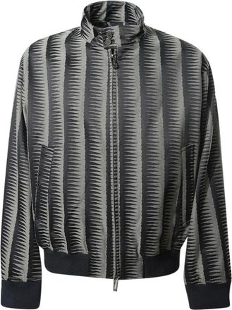 Emporio Armani Homme, Vestes, Multicolore, Taille: XL Blouson en Coton et Polyester
