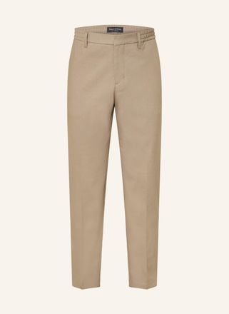 Marc O'Polo Marc Opolo Chino Belsbo Jogger Relaxed Fit Mit Leinen beige