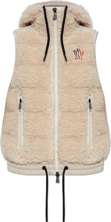 Moncler Doudoune Apres-Ski - Femme - Vestes - Beige - Taille: 38 FR