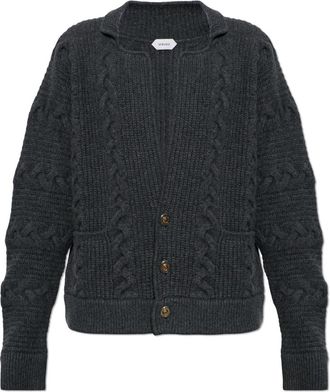 Versace Woll- & Kaschmir-Strickjacke - - Knitwear - Herren - Grau - M