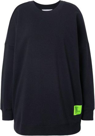 STUDIO UNTOLD Sweatshirt Sweatshirt oversized Statement Patch Langarm