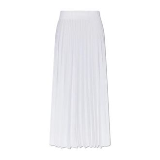 Balmain Falten-Paillettenrock - - Skirts - Damen - Wei&szlig; - XS