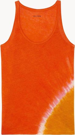 Kujten Débardeur lin tie & dye - Débardeur Soft Bicolor