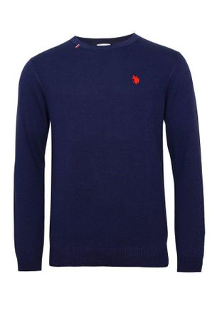 U.S.Polo Association Strickpullover Strickpullover Pullover R-Neck (1-tlg)