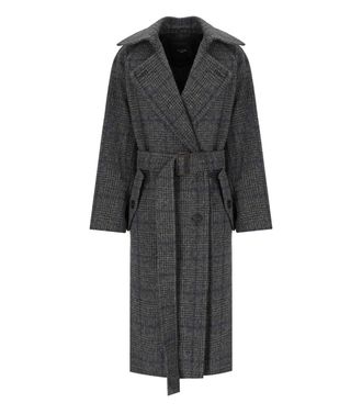 Weekend by Max Mara MANTEAU AVEC CEINTURE SESTRI GRIS MAX MARA WEEKEND