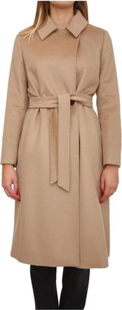 Max Mara Femme, Manteaux, Brun, Taille: 44 FR Bcollag Robe Coat