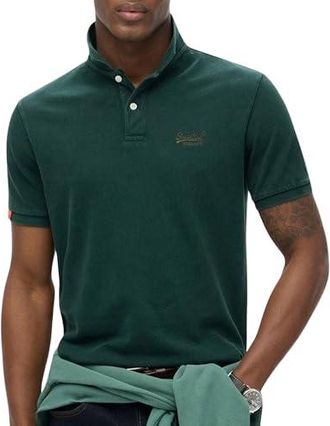 Superdry Vint Destroy Short Sleeve Polo 2XL