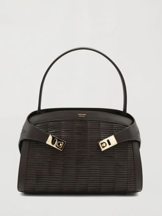 Ferragamo Schultertasche Damen Farbe Braun