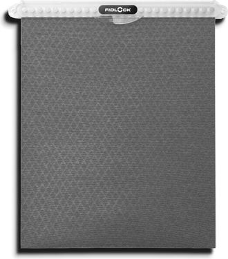 Fidlock Hermetic Drybag Mega Fabric Grau - Magnetisch selbstverschließender wasserdichter Drybag, Größe One Size - Farbe