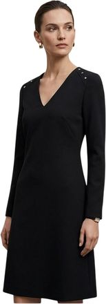 HUGO BOSS Dariva Midikleid f&uuml;r Damen (Schwarz)