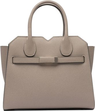 Valextra Femme, Sacs, Gris, Taille: ONE Size Milano Mini Handbag