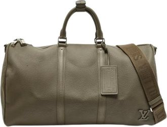 Louis Vuitton unisex, Pre-owned, Vert, Taille: ONE Size Sac Week-End Pre-owned