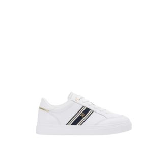 Tommy Jeans Chic Cupsole Webbing - - Shoes - Damen - Wei&szlig; - 39 EU