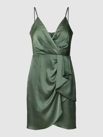 Jake*s Cocktailkleid mit V-Ausschnitt