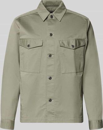 G-Star Hemdjacke mit Kentkragen und Brusttaschen