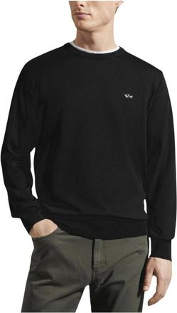 Paul & Shark Homme, Pulls, Noir, Taille: XL Pull ras du cou