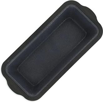 Zenker 685533 Silikon-Kuchenform Glasfaser Rechteckige Kuchenform Kuchenform Silikon Glasfaser Nylon Grau 31,5 x 14,2 x 5,2 cm