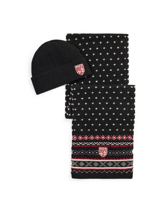 Polo Ralph Lauren Set Schal und M&uuml;tze 449P20316001 Schwarz