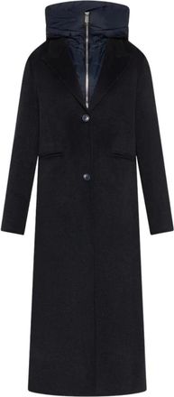 Seventy Manteau droit - Femme - Manteaux - Bleu - Taille: 36 FR