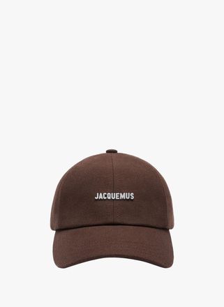 Jacquemus La Casquette Gadjo brod&eacute;e en coton