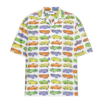 Moschino Homme, Chemises, Multicolore, Taille: M Chemise avec imprim&eacute;