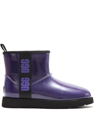 UGG bottines Classic Clear Mini Violet