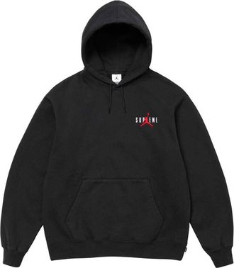 SUPREME x Jordan Hoodie - Schwarz