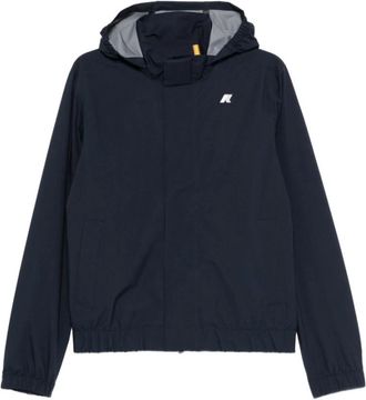 K-Way Homme, Vestes, Bleu, Taille: XL Veste &agrave; capuche