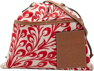 Loewe Pre-owned Canvas Crossbody Bag - - Pre-owned - Damen - Mehrfarbig - ONE SIZE