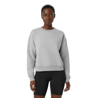 Usa Pro Sweatshirt f&uuml;r Damen (Grau meliert)