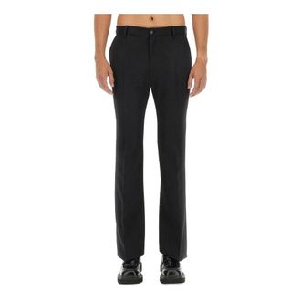 Dolce & Gabbana Straight Hosen - - Trousers - Herren - Schwarzk - M