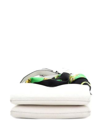 Balenciaga Flap Scarf Top Handle Bag Leather XS shoulder bag - Gr&uuml;n