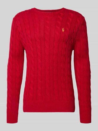 Polo Ralph Lauren Strickpullover mit Label-Stitching