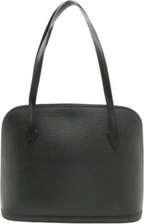 Louis Vuitton Sac bandouli&egrave;re en cuir Epi Pre-owned - Femme - Pre-owned - Noir - Taille: ONE Size