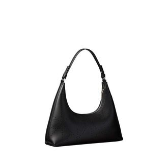 Calvin Klein Sac &eacute;paule perforation logo en cuir