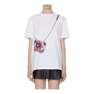 John Richmond Muichiro T-Shirt - - Tops - Damen - Wei&szlig; - M