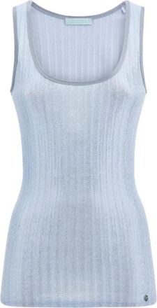 Guess Blaue Basic Tops W3Rp26Kbkq0F7Uo - - Tops - Damen - Blau - XS