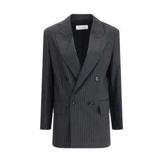 Max Mara Mattia Tailored Blazer - - Jackets - Damen - Schwarzk - 2XS